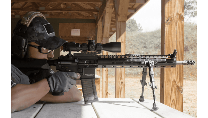 UTG OP3 3-12x44mm 30mm Compact Scope - 360 Arms