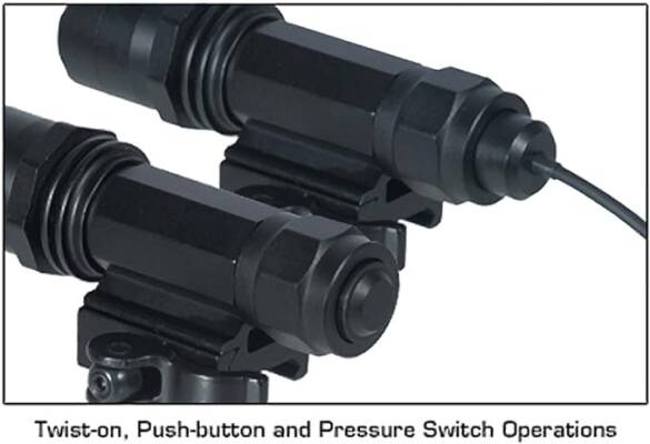 UTG 400 Lumen Combat LED Weapon Light, 4.3, Integral Mount - 360 Arms