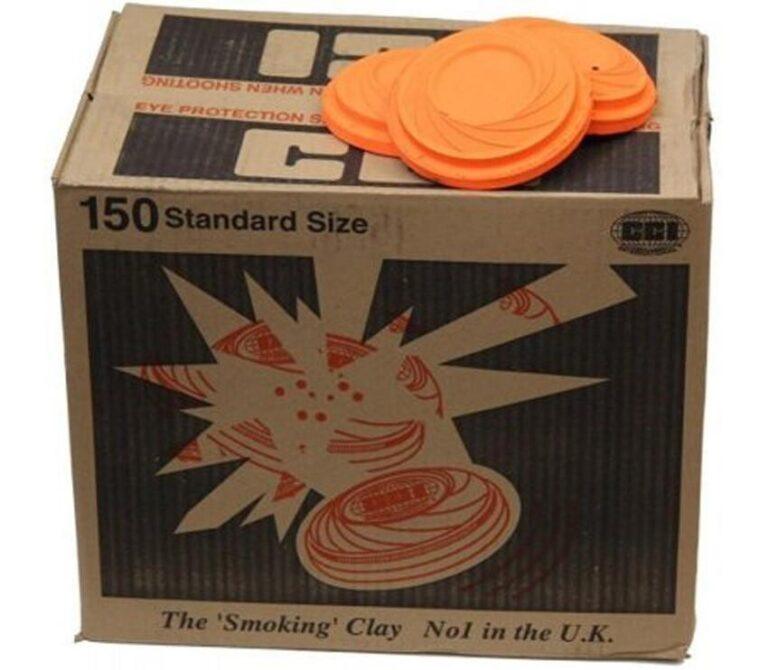 STANDARD CLAY TARGETS – CASED 150'S (D: 110MM / H: 26MM) - 360 Arms
